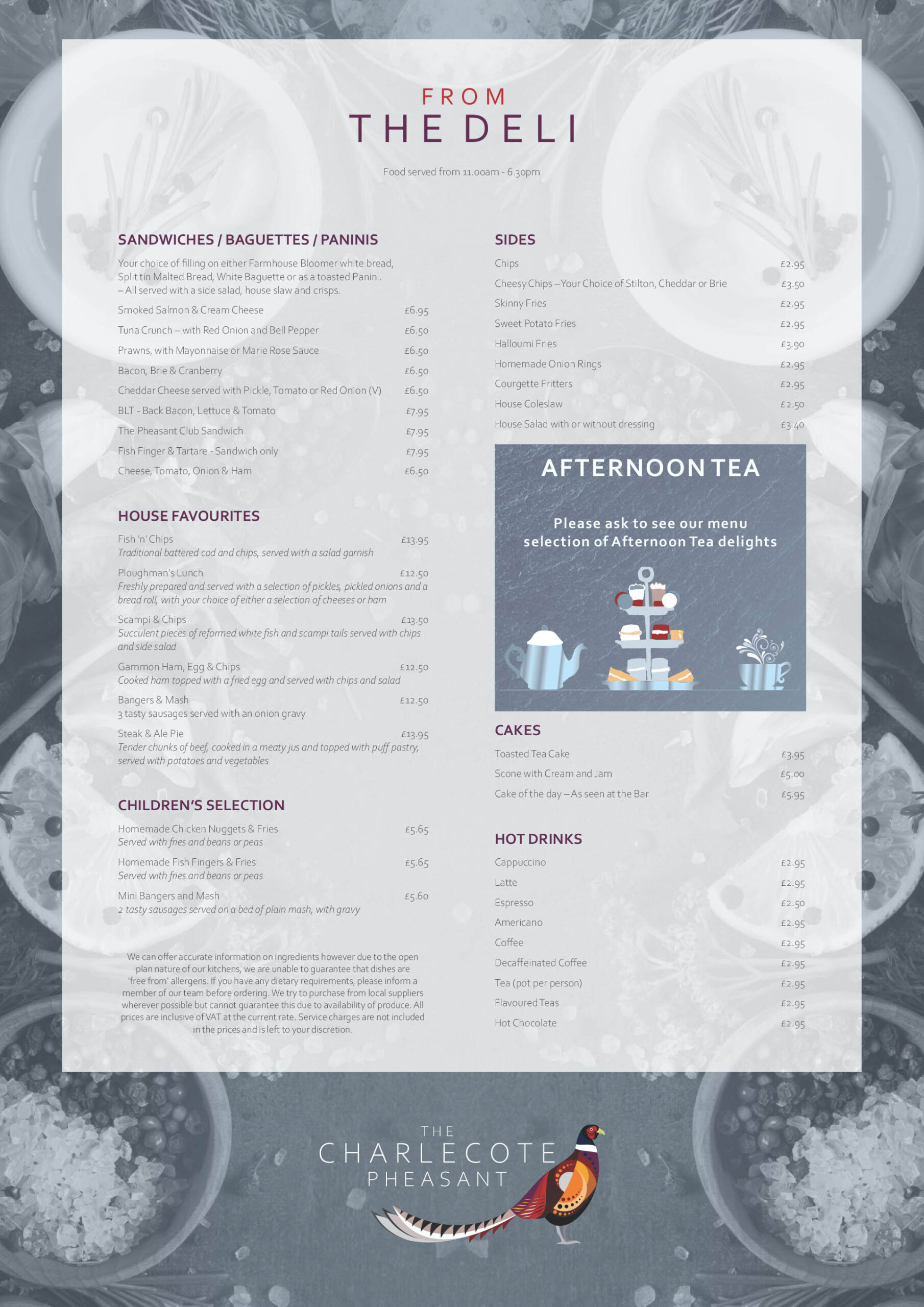 THE RESTAURANT | Charlecote Pheasant Hotel